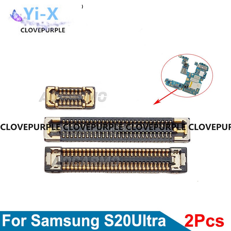 2Pcs Wifi Signal Antenna Touch Screen LCD FPC Plug Main Board Flex ...