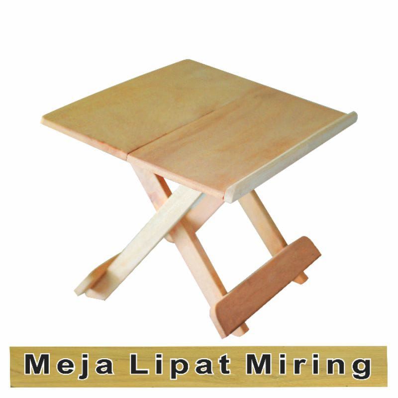 Plain Qur'an Table, Plain Slanted Folding Qur'an Table, Plain Slanted ...