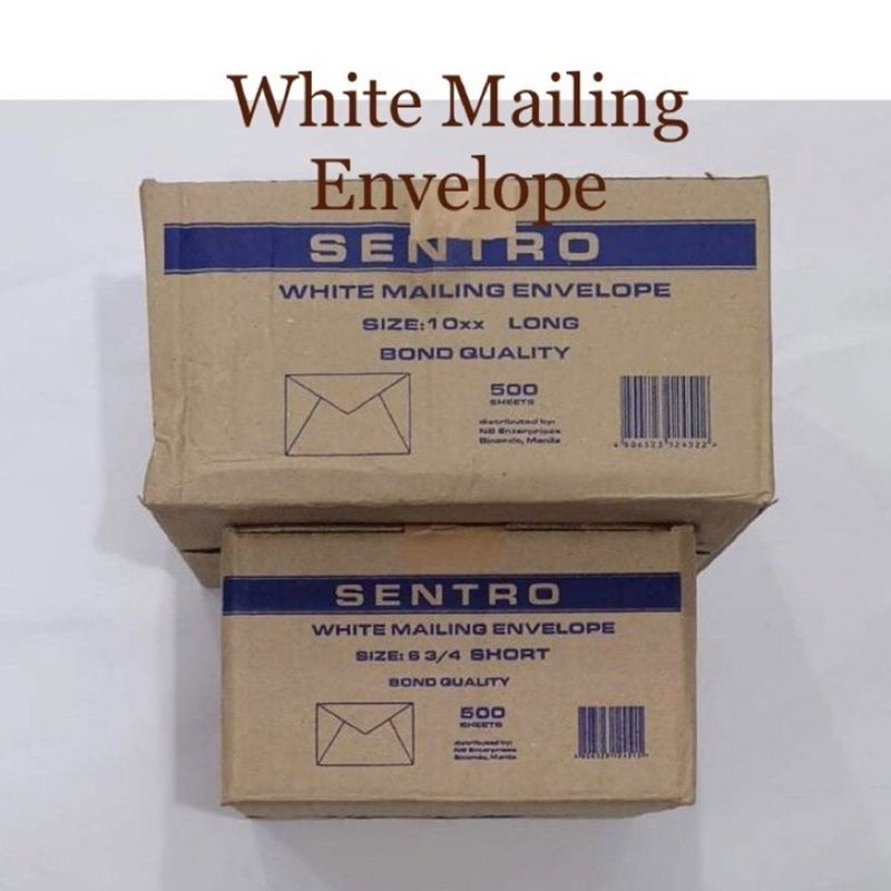 White Mailing Envelope (500pcs) | Shopee Philippines
