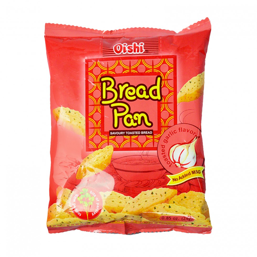 Oishi Bread Pan Garlic 24g | Shopee Philippines