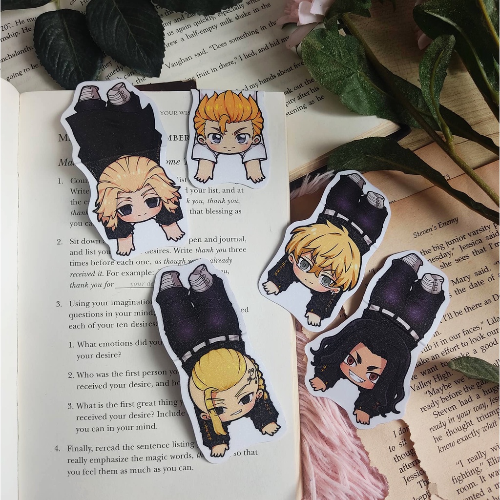 Tokyo Revengers Chibi Magnetic Bookmarks | Shopee Philippines