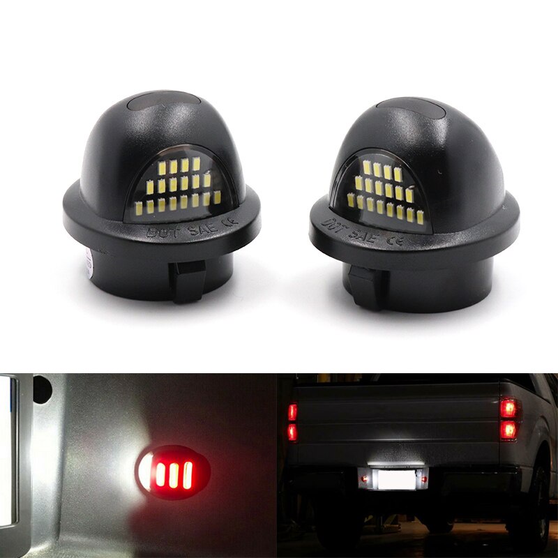 new LED Car License Plate Light For Ford F150 F250 F350 1999-2016 ...