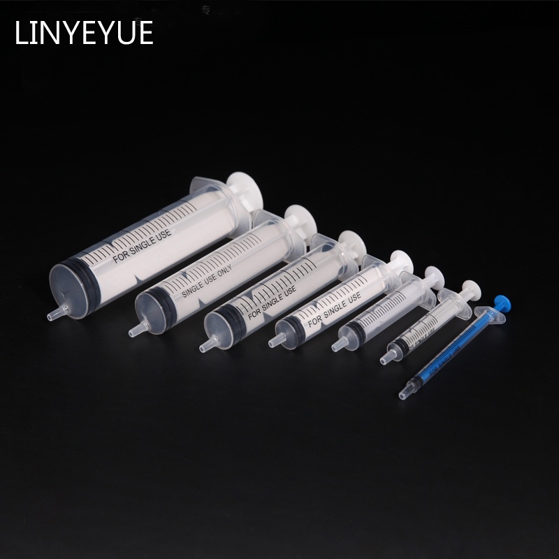 100pcs/Pack Plastic Sterile syringe Sample injector Sampler for ink ...