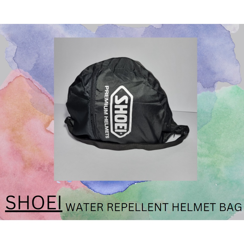 HELMET BAG WITH STRAP & PRINTED LOGO | SHOEI (JTJM GENERAL MERCHANDISE ...