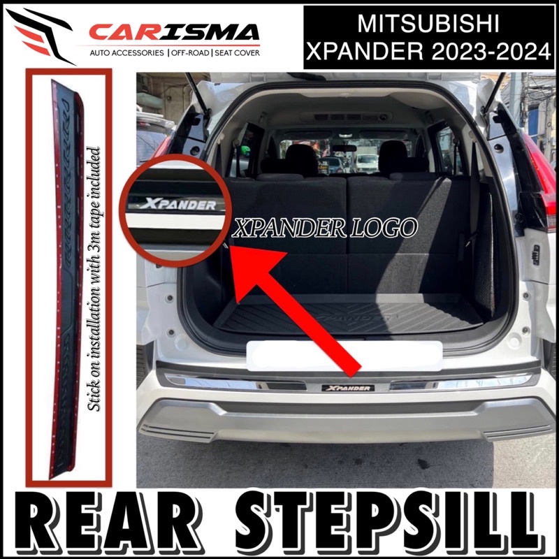 Mitsubishi Xpander 2023 Rear Stepsill Xpander Accessories Shopee Philippines