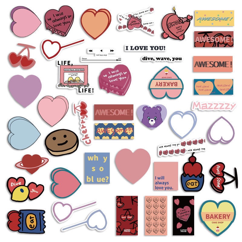 Personality Sticker for Water Bottle Laptop Luggage Car Gifts for Women ...