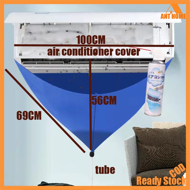 Anthome Air Conditioner Cover Aircond Cleaning Kit Canvas Aircon ...