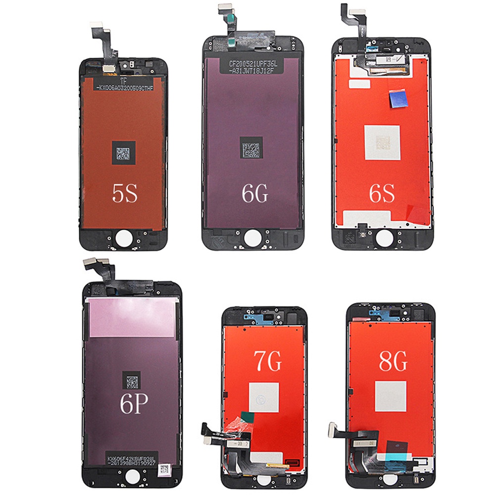 LCD FOR 6 6P 6G 6S 6SP 7 7P 7G 8 8P LCD 6+ Display Touch Screen For ...