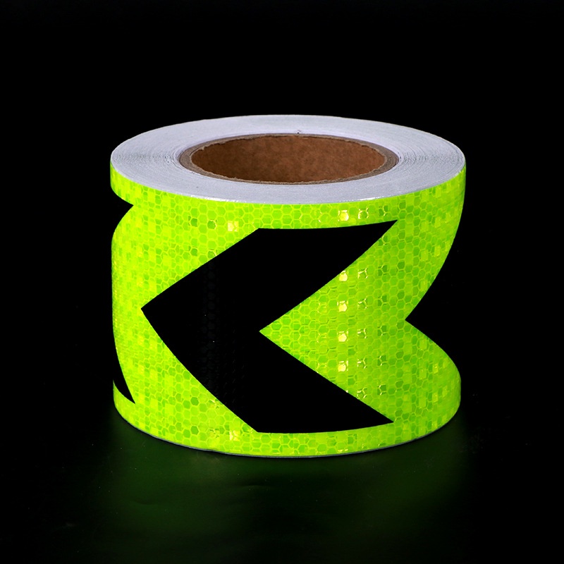 VITCOCO Green Black Arrow Lattice Reflective Sticker Reflective Film of ...