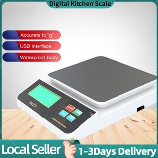 6kg/0.5g Waterproof Food Digital Weighing Scale Rechargeable Scale ...