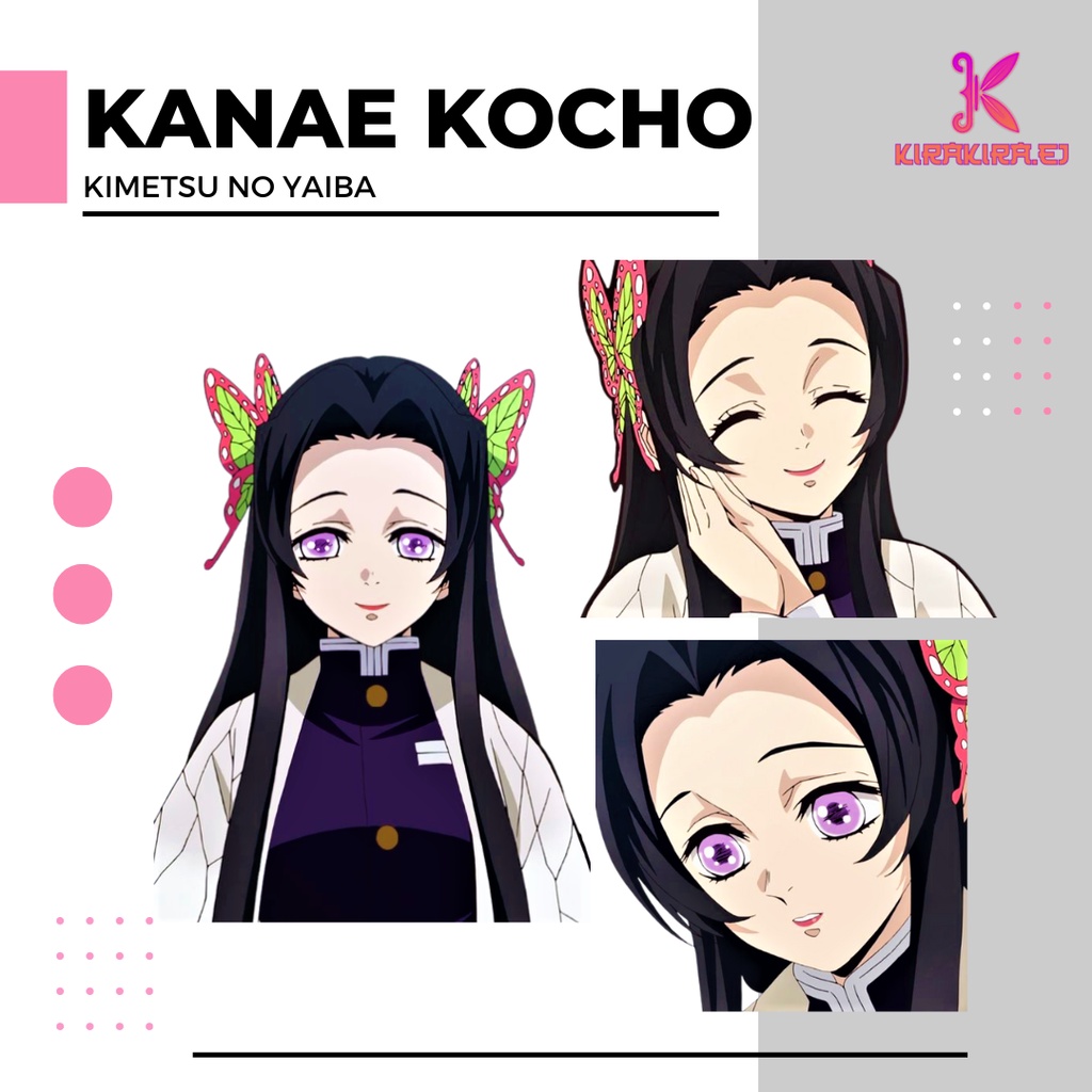 STICKER Kanae Kocho Sticker | Demon Slayer | Water Proof Vinyl Anime ...