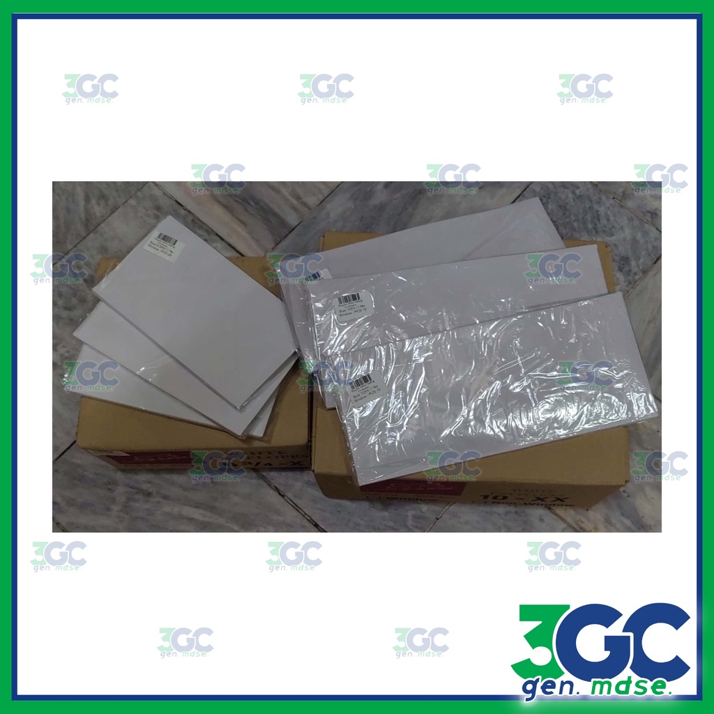 Classic White Mailing Envelopes - No Window - Short or Long Size - 50 ...