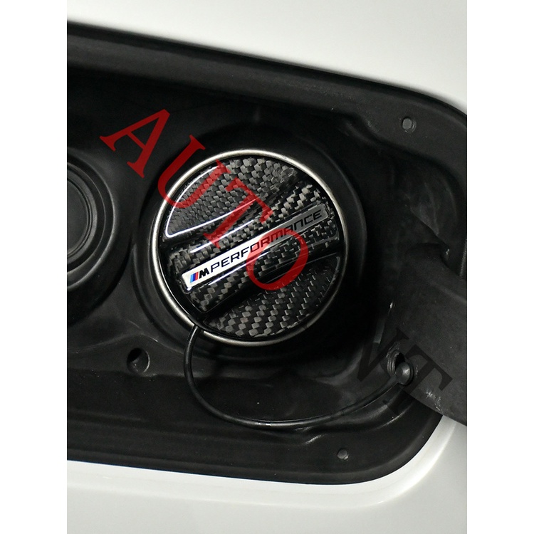 Universal Car Fuel Tank Oil Gas Cap Cover Dry Carbon Fiber For BMW E90 ...