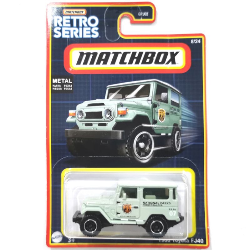 Matchbox MBX Toyota Land Cruiser FJ40 LC40 National Parks Diecast Scale ...