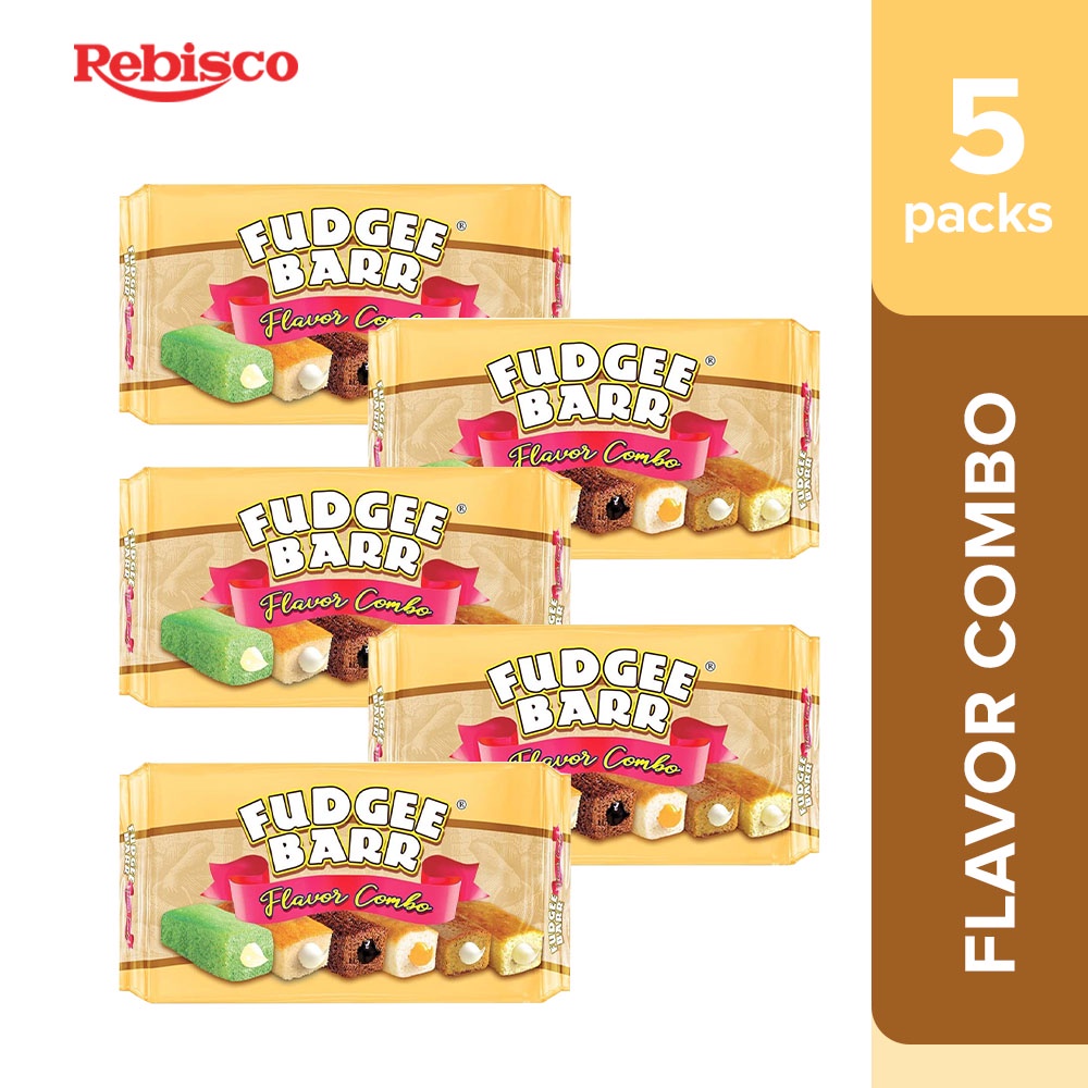 Fudgee Barr Combo 39g (Set of 5) | Shopee Philippines