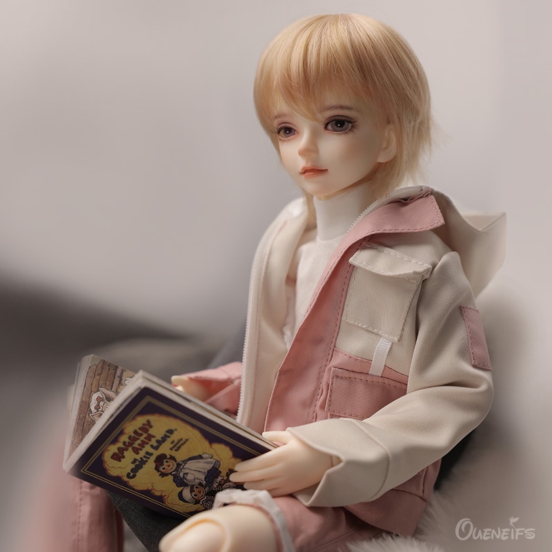 Senlwin BJD Doll 1/4 Minifee A Line Boy Reborn Dolls Pink Cargo Style ...