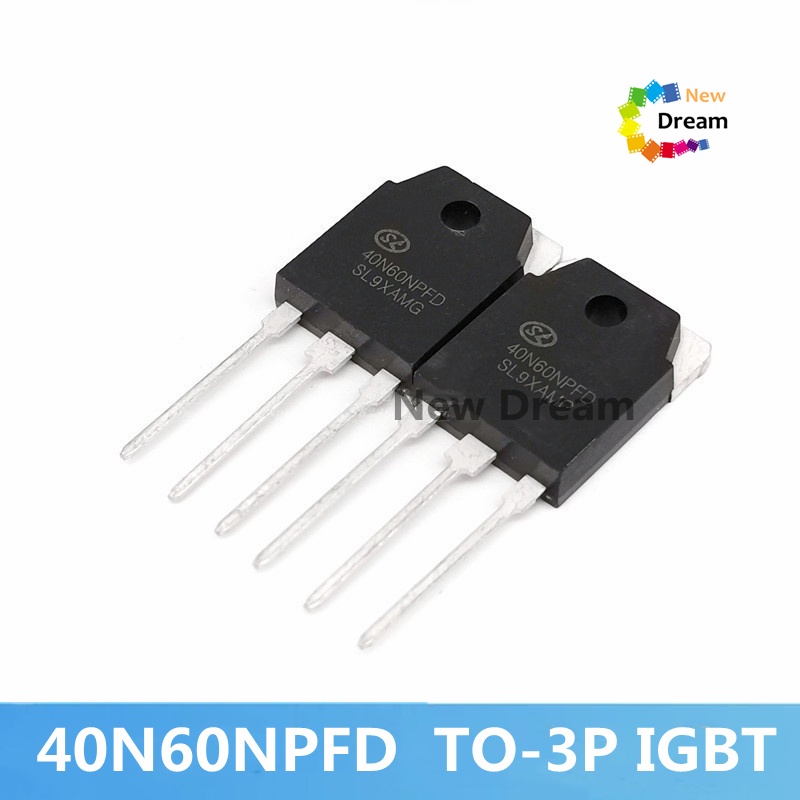 New 2pcs 40N60NPFD TO-3P 40N60FD1 40N60 SGT40N60NPFD TO3P 600V 40A IGBT ...