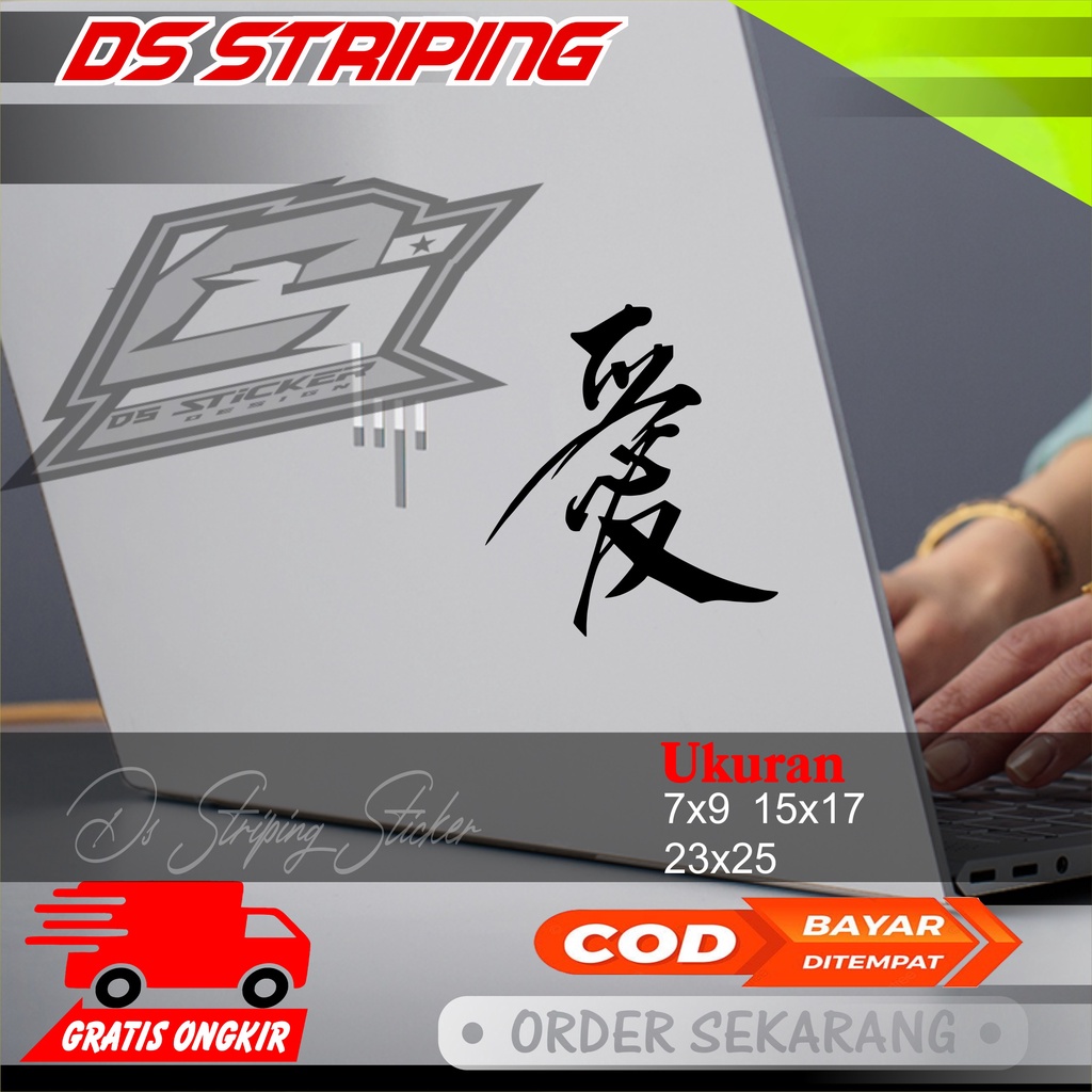 Ctt-34 Japanese Kenji Racing Motorcycle Mobile Cutting Sticker | Shopee ...