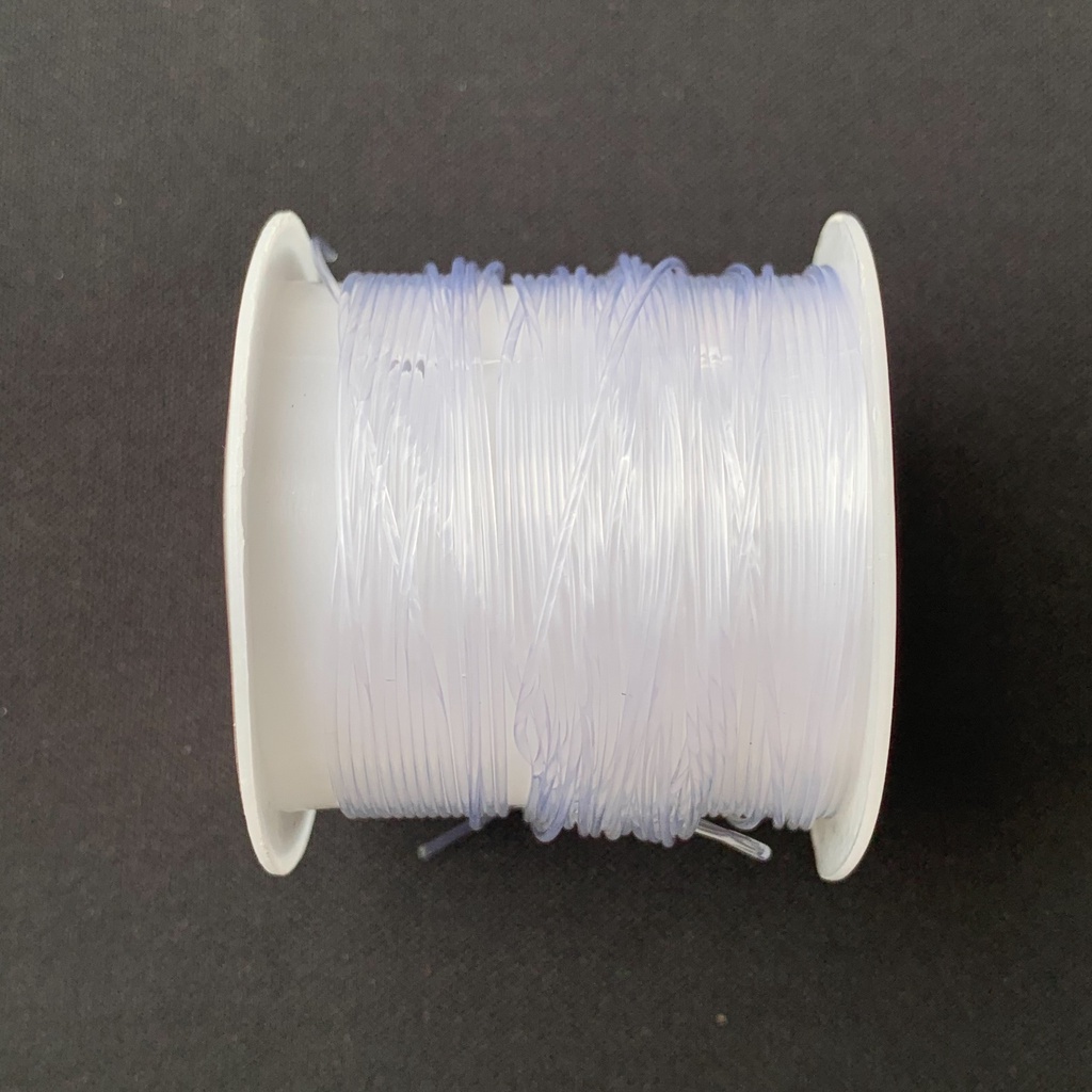 Diy Transparent Rope String To Round 0.8mm Not Tendon Flexible | Shopee ...