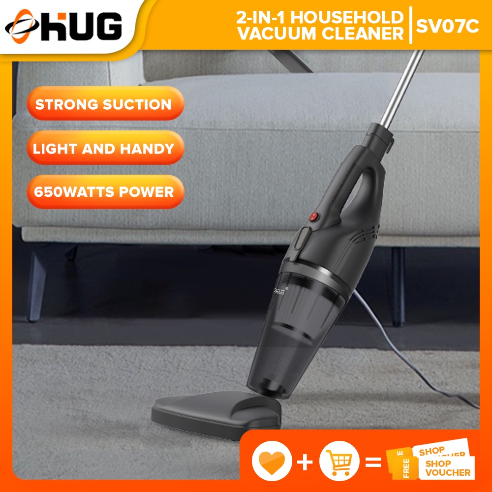 Household Vacuum Cleaner 2-In-1 Handheld Vacuum Cleaner Strong Suction ...