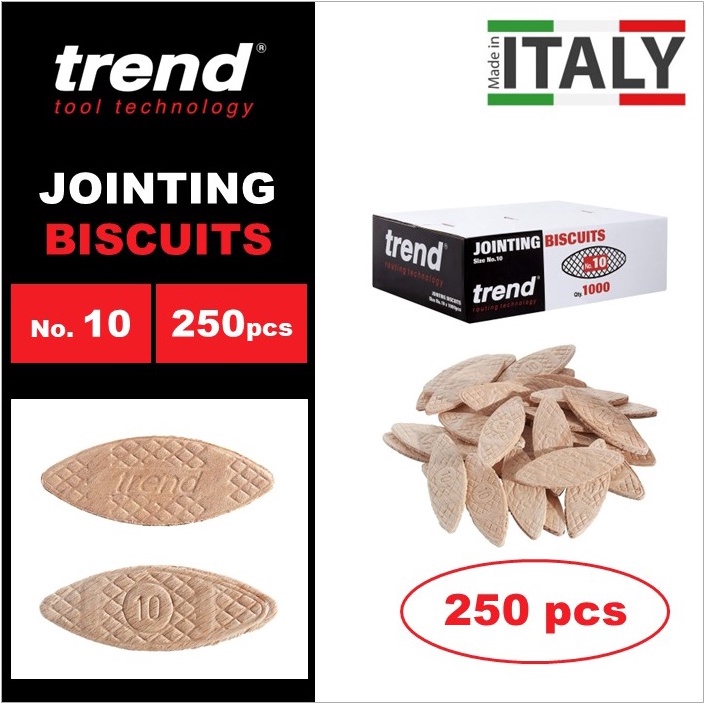 Trend No. 10 Jointing Biscuits (1 pack - 250 pieces) | Shopee Philippines
