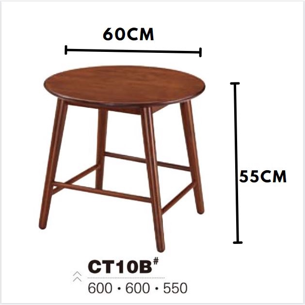 Yali Wood Coffee Table round table living and dining Wood table center ...