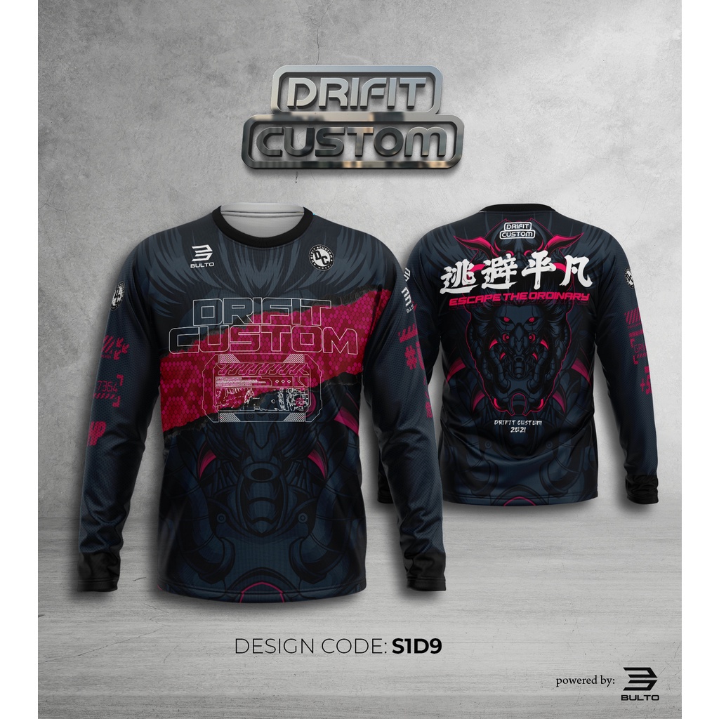 Motor Cycle Jersey Long Sleeve for Men Drifit Bigsize FULL SUBLIMATION JERSEY DRIFIT CUSTOM MOTO ...