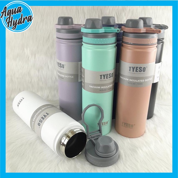 Original 750ml TYESO Vacuum Insulated Tumbler Stainless Steel Sports Bottle with Handle | Shopee ...