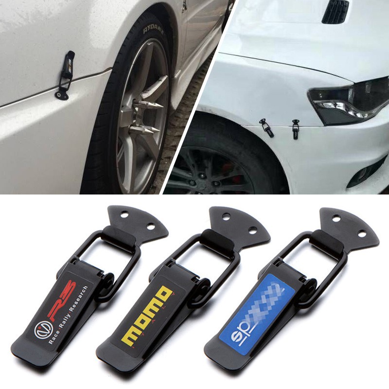 Car Bumper Pull Hooks Small Size Connecting Locks and Fixing Clips ...