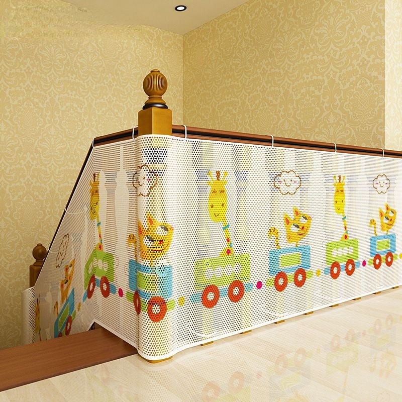 Indoor Outdoor Baby Safety Stair Railing Net Baby Proofing Stair ...