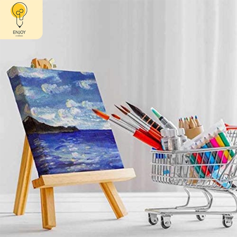 Mini Wooden Painting Stand/Easel 18cm*24cm W16 | Shopee Philippines