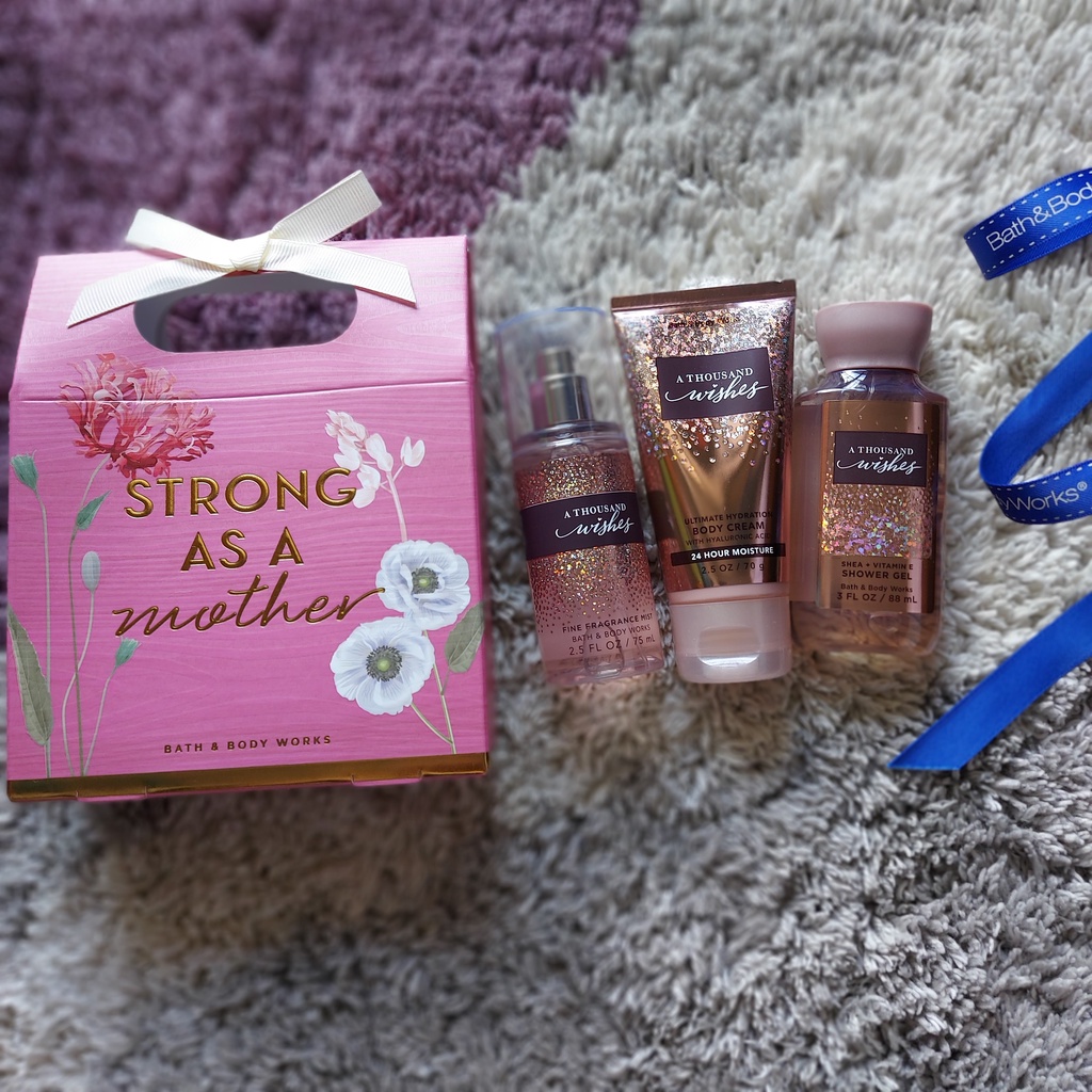 Original Bath & Body Works USA A Thousand Wishes Travel Size Gift Set ...