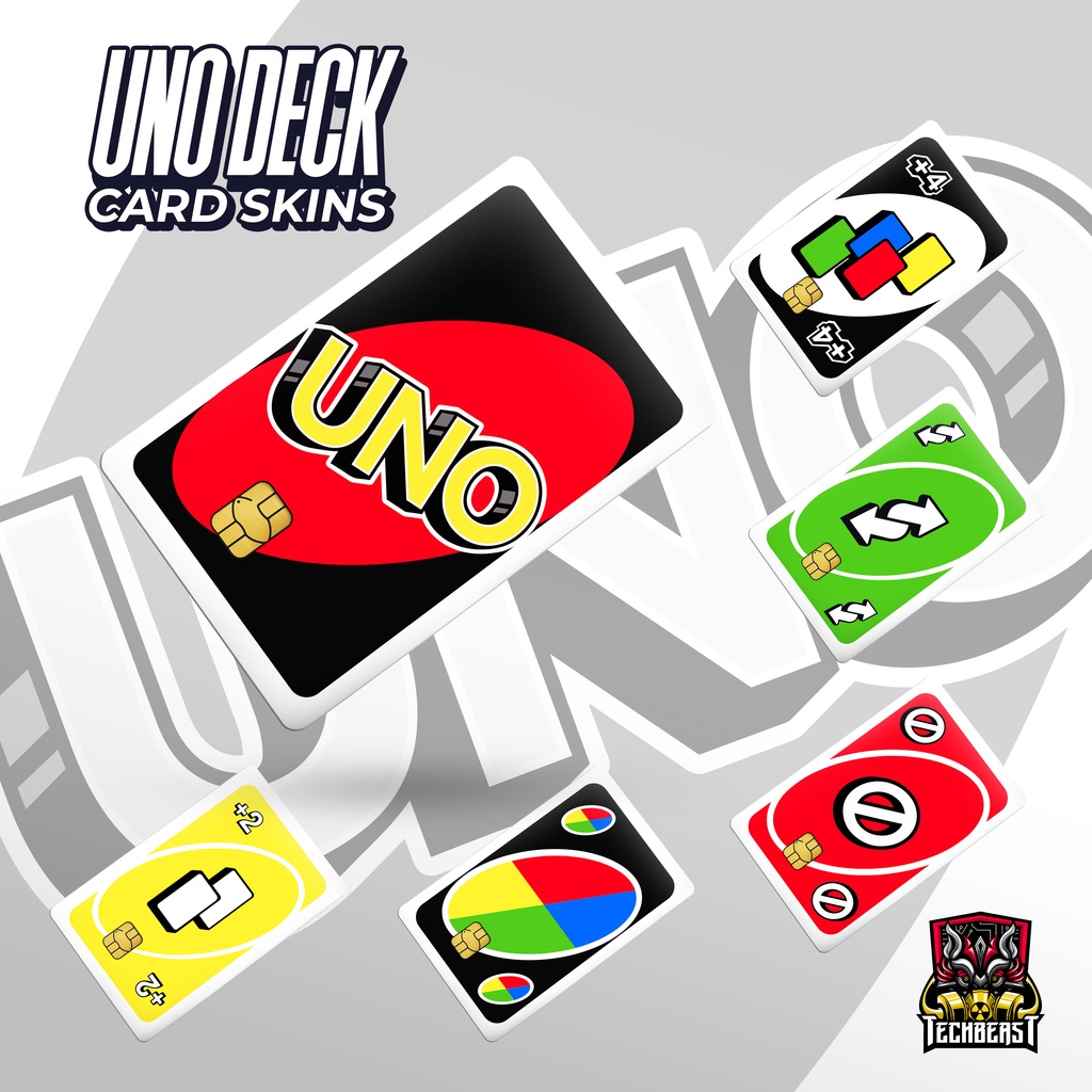 3M UNO ATM Debit Credit Beep Card Skin Vinyl Sticker Techbeast | Shopee ...