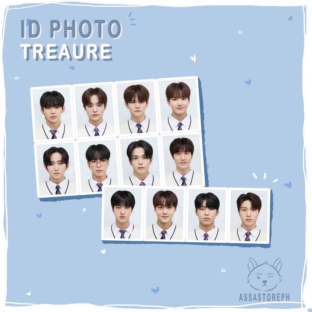 TREASURE ID Photo (Fanmade) Kpop | Assastoreph | Shopee Philippines