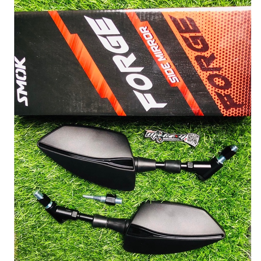 SMOK FORGE SIDE MIRROR FOR ALL MOTORCYCLE (universal) | Shopee Philippines