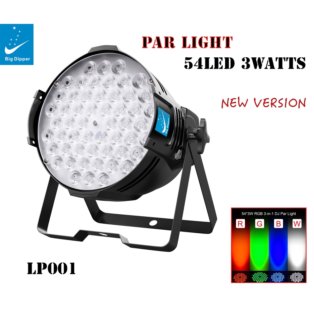 Lp001plus RGBw & Lp001-Hplus With Dmx Cable Stage Lights LED 60X3w Par ...