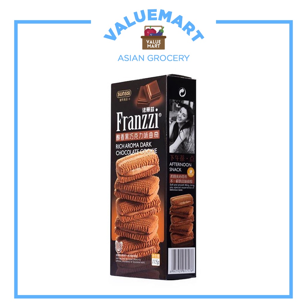 Franzzi 115 grams Sandwich Crumbly Butter Cookies w/ Cream Filling ...