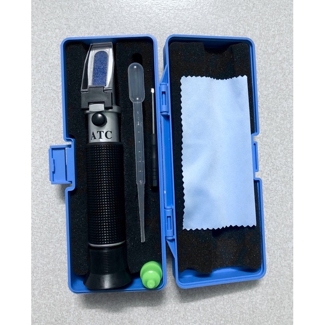 Atc self-heating salinity and refractometer for marine aquariums, comes ...