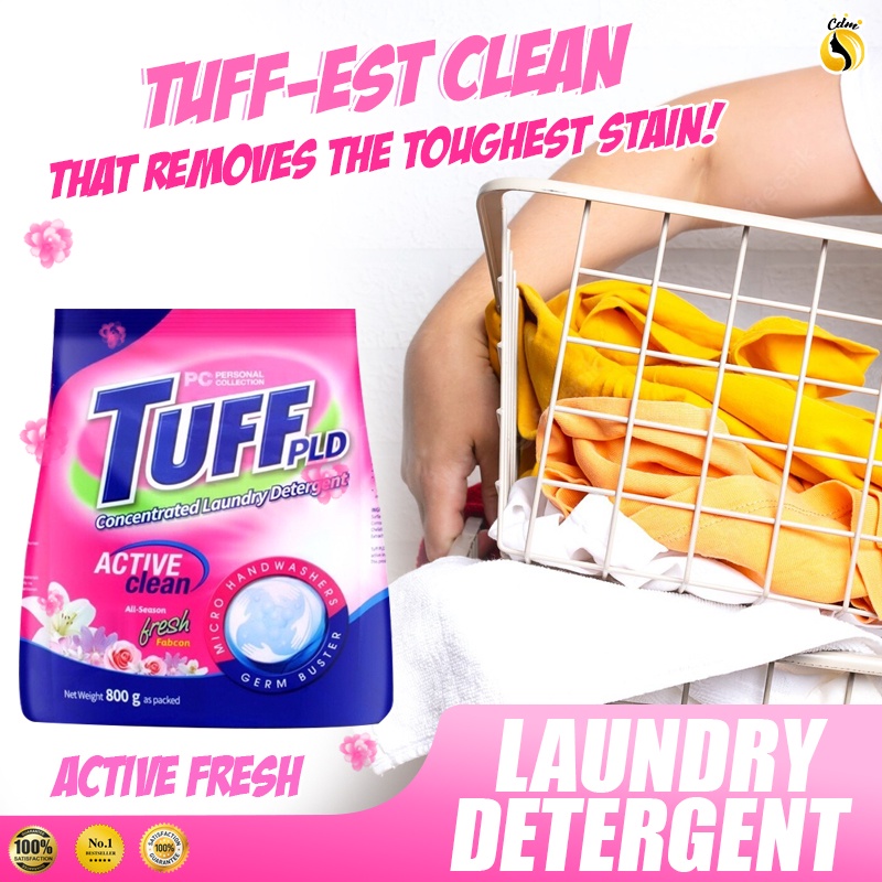 Personal Collection Tuff Laundry Detergent Active Clean 800g Laundry ...