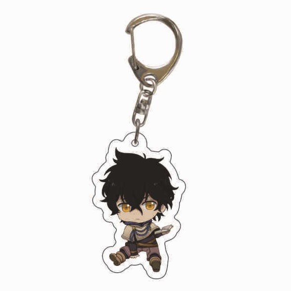 Black Clover Acrylic Keychains Anime Manga Series Anime Merchandise ...