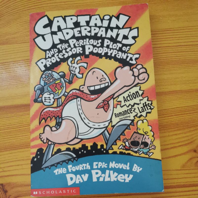 Captain Underpants / Super Diaper Baby by Dav Pilkey | Shopee Philippines