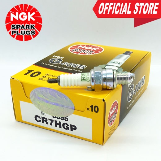 NGK CR7HGP G-Power Spark Plug for Mio Sporty, Mio Soul, Fino & Wave100R ...