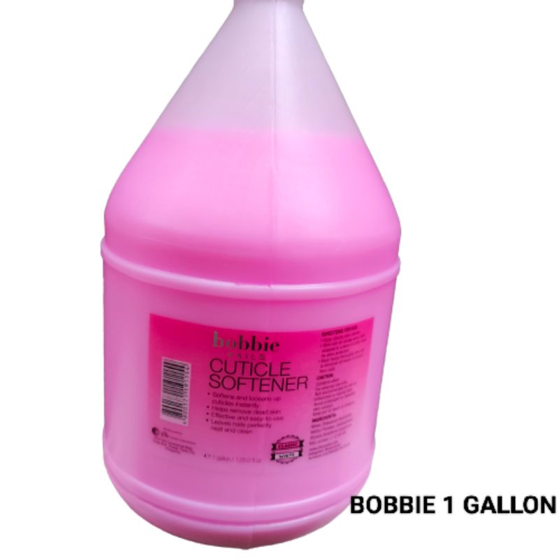 1gallon BOBBIE or 3500ml CUTICLE softener acetone REMOVER Manicure ...