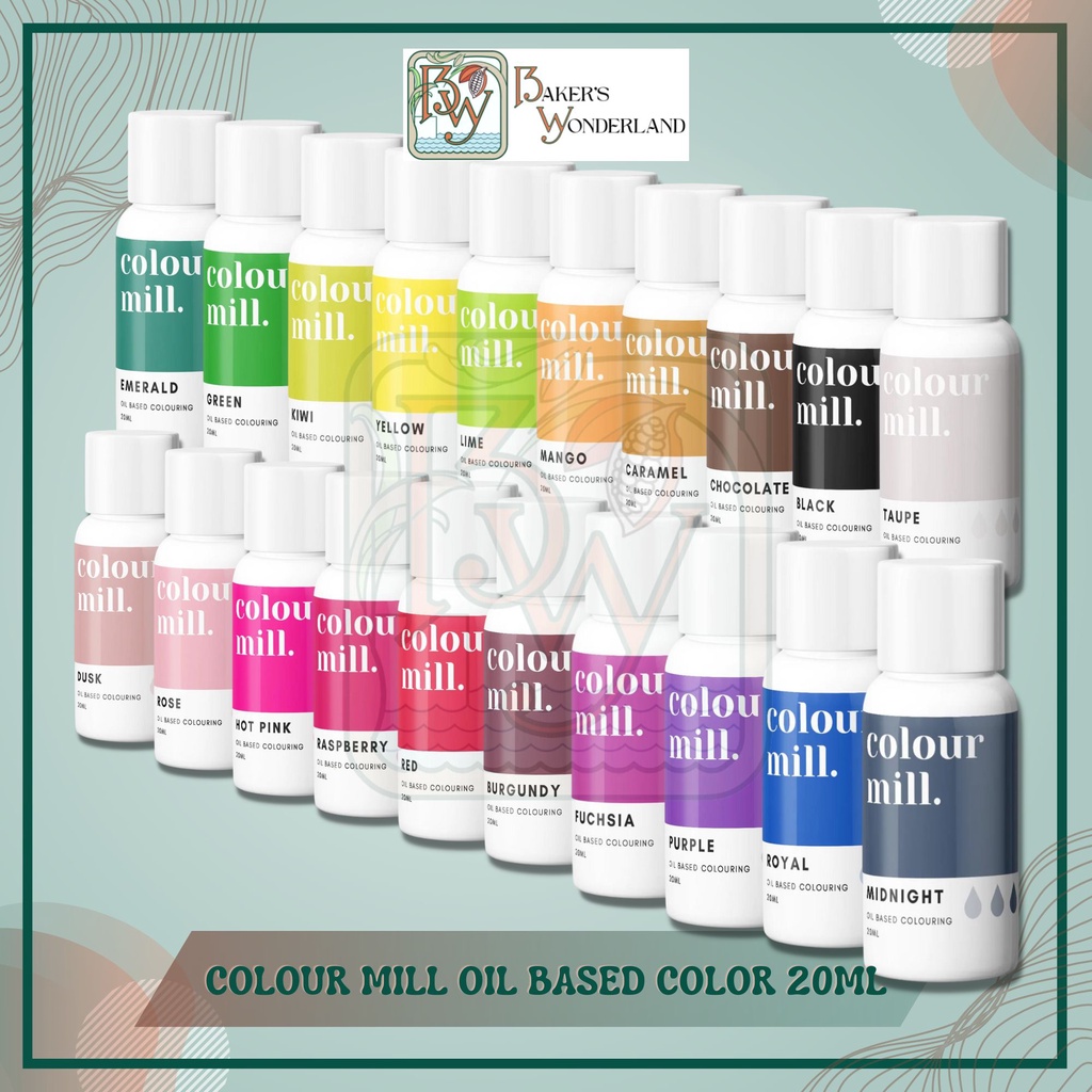 Colour Mill Oil Based Food Color 20ml | Shopee Philippines
