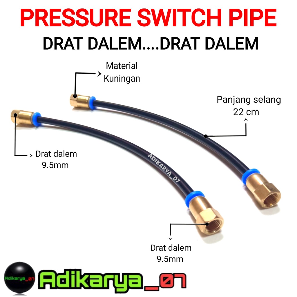 Pressure switch pipe Automatic pipe Hose Electric Compressor check ...