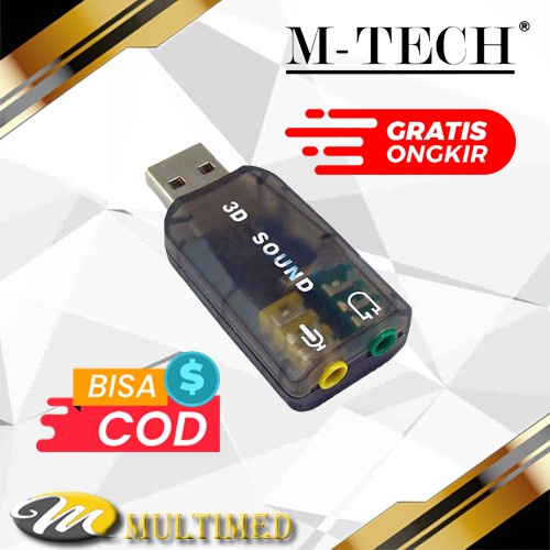 Mtech Standard USB Sound Card | Shopee Philippines