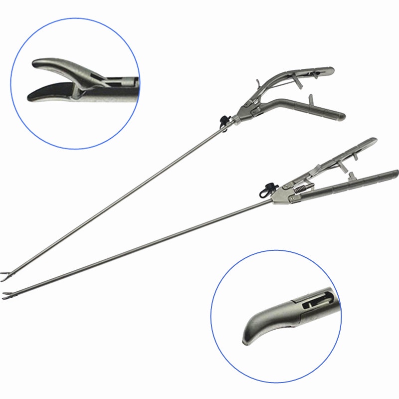 Titanium Needle holder forceps Laparoscopic surgical instruments ...