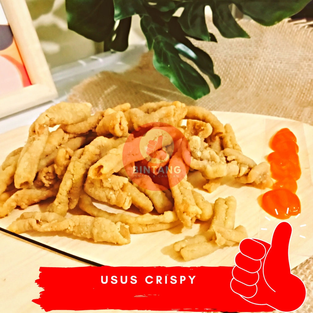 Chicken Intestine Chips 500 Gr + Sauce | Shopee Philippines