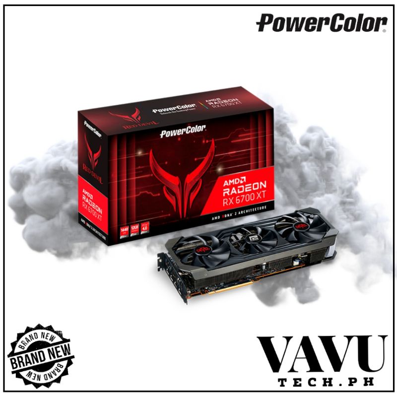 Powercolor Red Devil RX 6700XT 12GB GDDR6 Video Graphics Card | Shopee ...