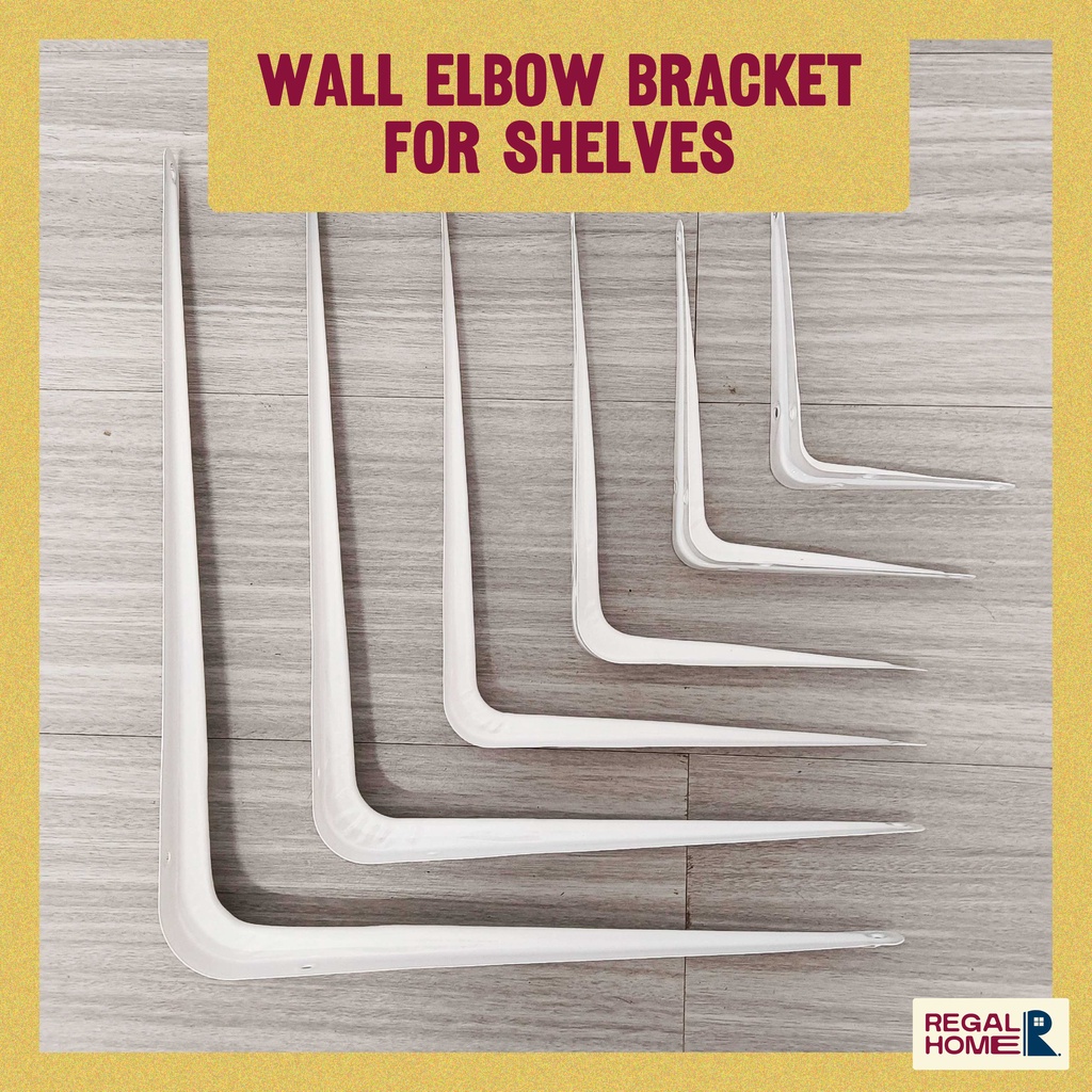 Per Pair (2pcs) Wall Elbow Bracket 4x5 / 5x6 / 6x8 / 8x10 / 10x12 ...